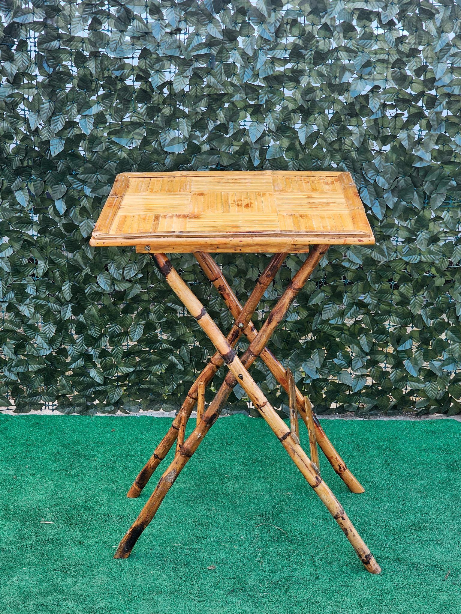 MESA PLEGABLE ALTA BAMBÚ Eventos MilMar MESA PLEGABLE ALTA BAMBÚ